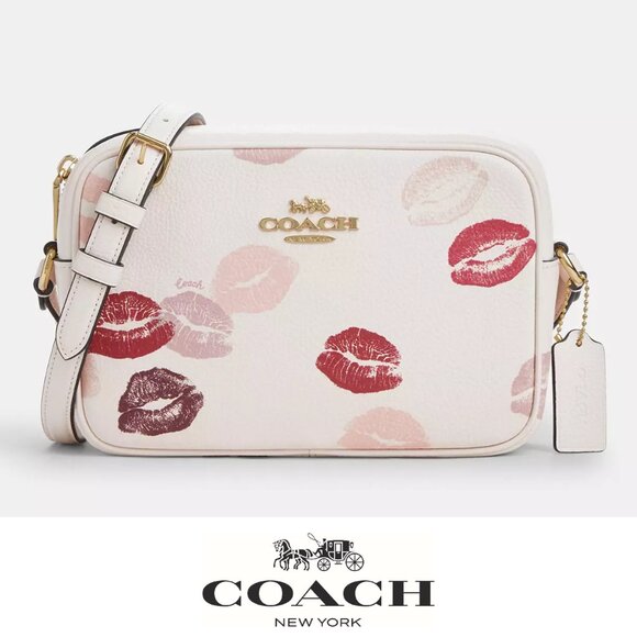 Coach | Bags | Coach Jamie Camera Bag With Lips Print | Poshmark